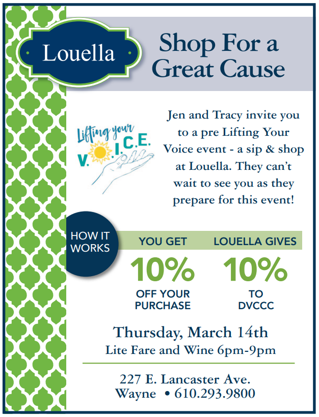 Louella Shop for a Cause - Lifting Your Voice